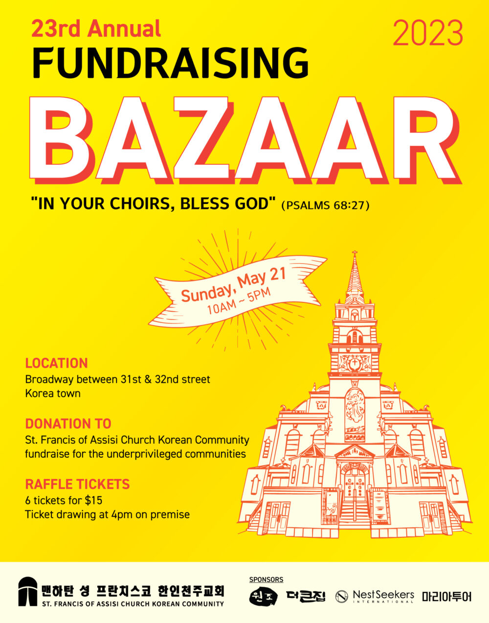 23rd annual St. Francis Korean Community Bazaar - Saint Francis of Assisi